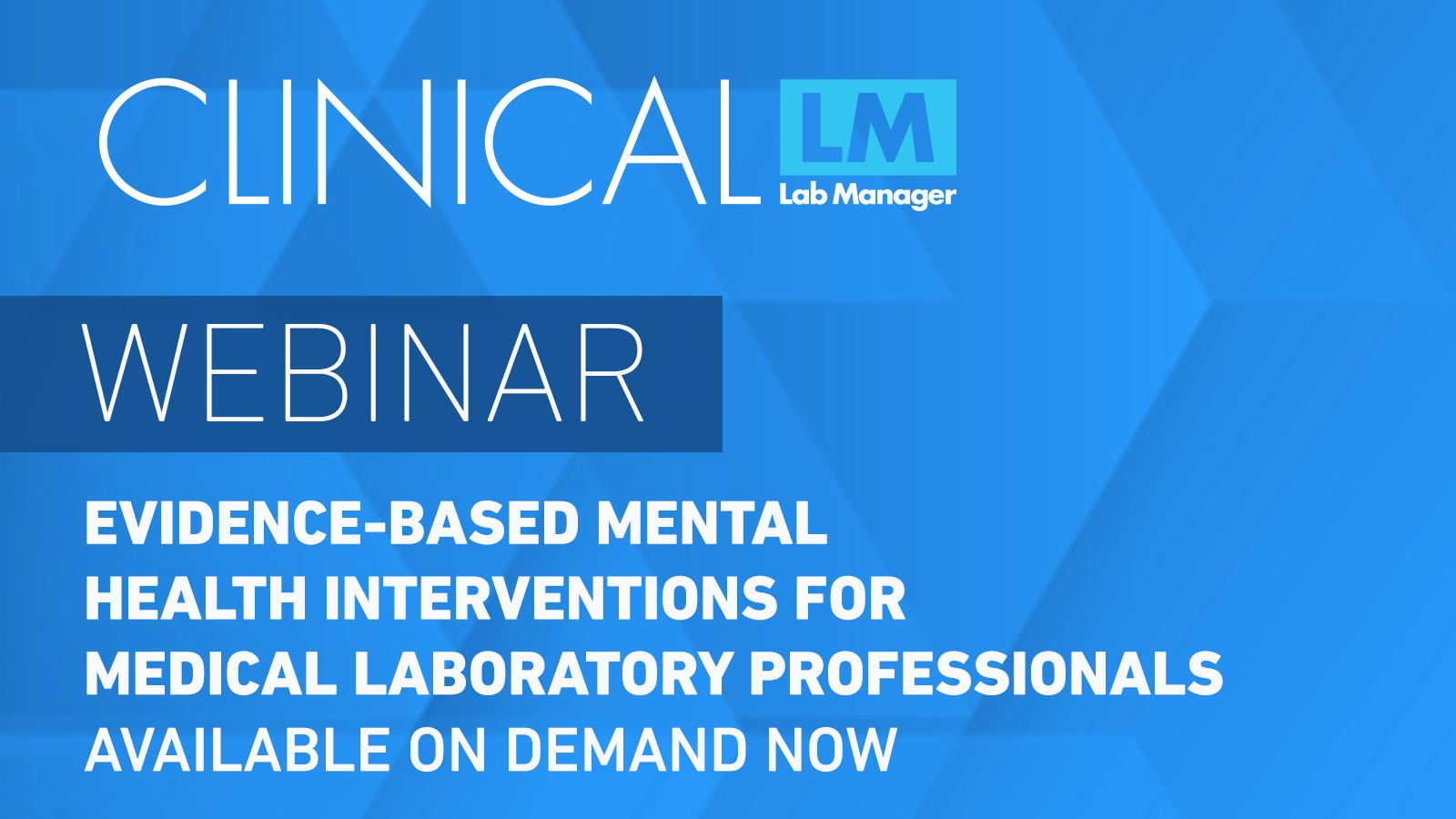 Evidence-based Mental Health Interventions for Medical Laboratory ...
